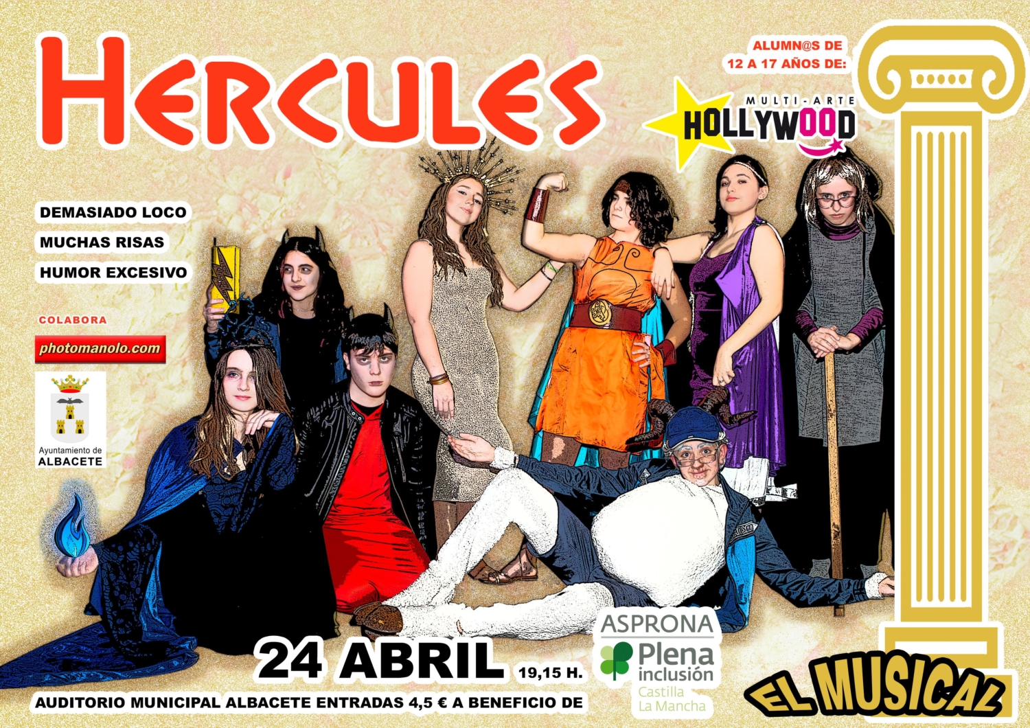 Hércules, el musical - ASPRONA Albacete
